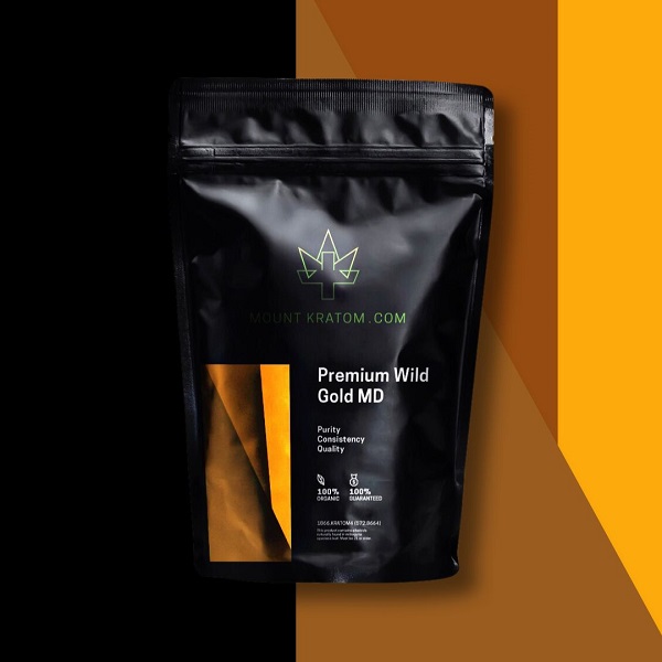 Premium Wild Gold Maeng Da Kratom Powder - Buy Now | Mount Kratom